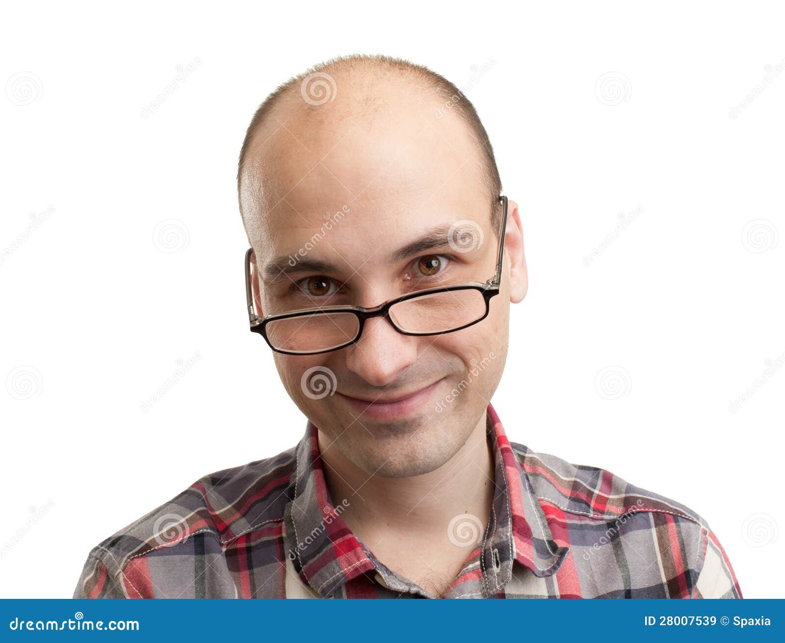 Portrait of smiling man stock image. Image of single - 28007539