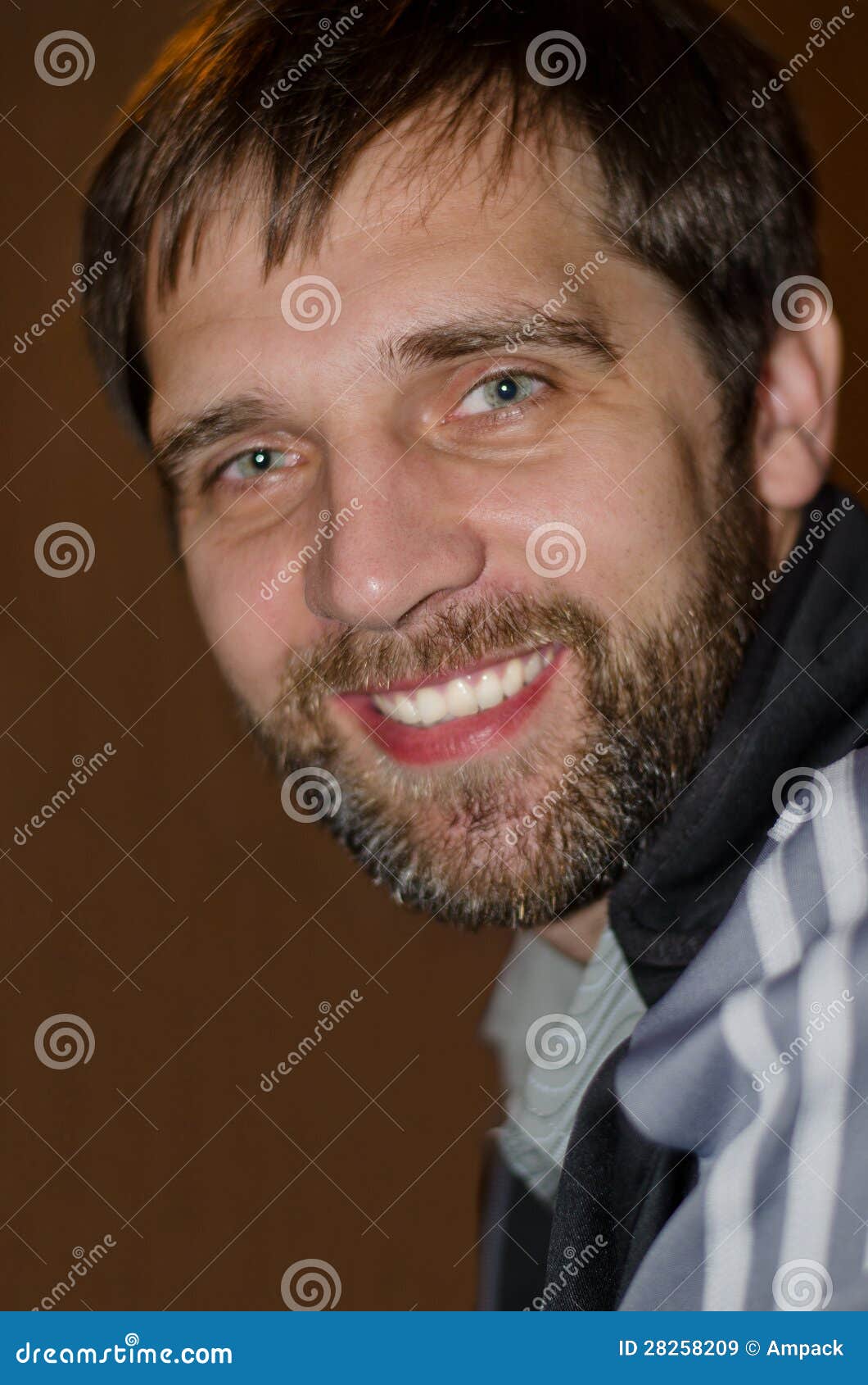 Portrait of smiling man stock image. Image of confidence - 28258209
