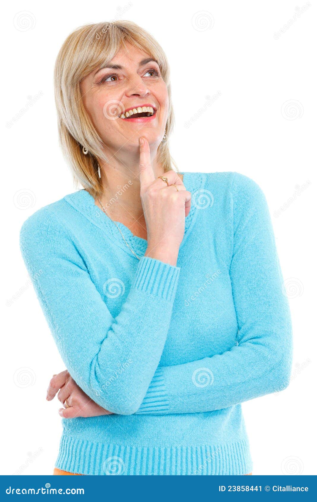 Portrait of Smiling Old Woman Stock Image - Image of older, background ...