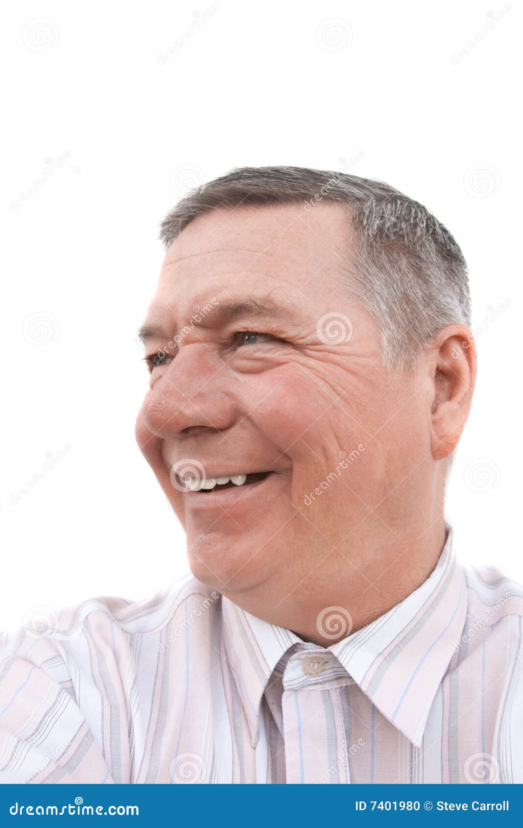 Portrait of Smiling Senior Male Stock Photo - Image of vertical, male ...