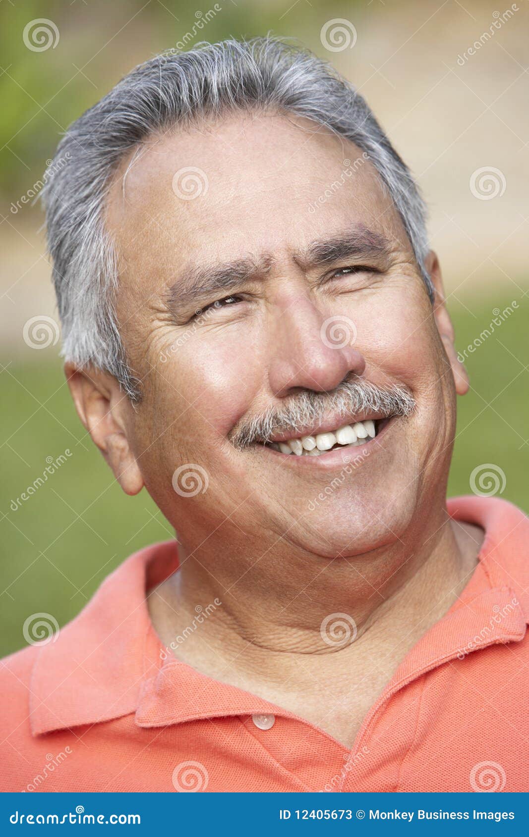 Portrait of Smiling Senior Man Stock Image - Image of three, laughing ...