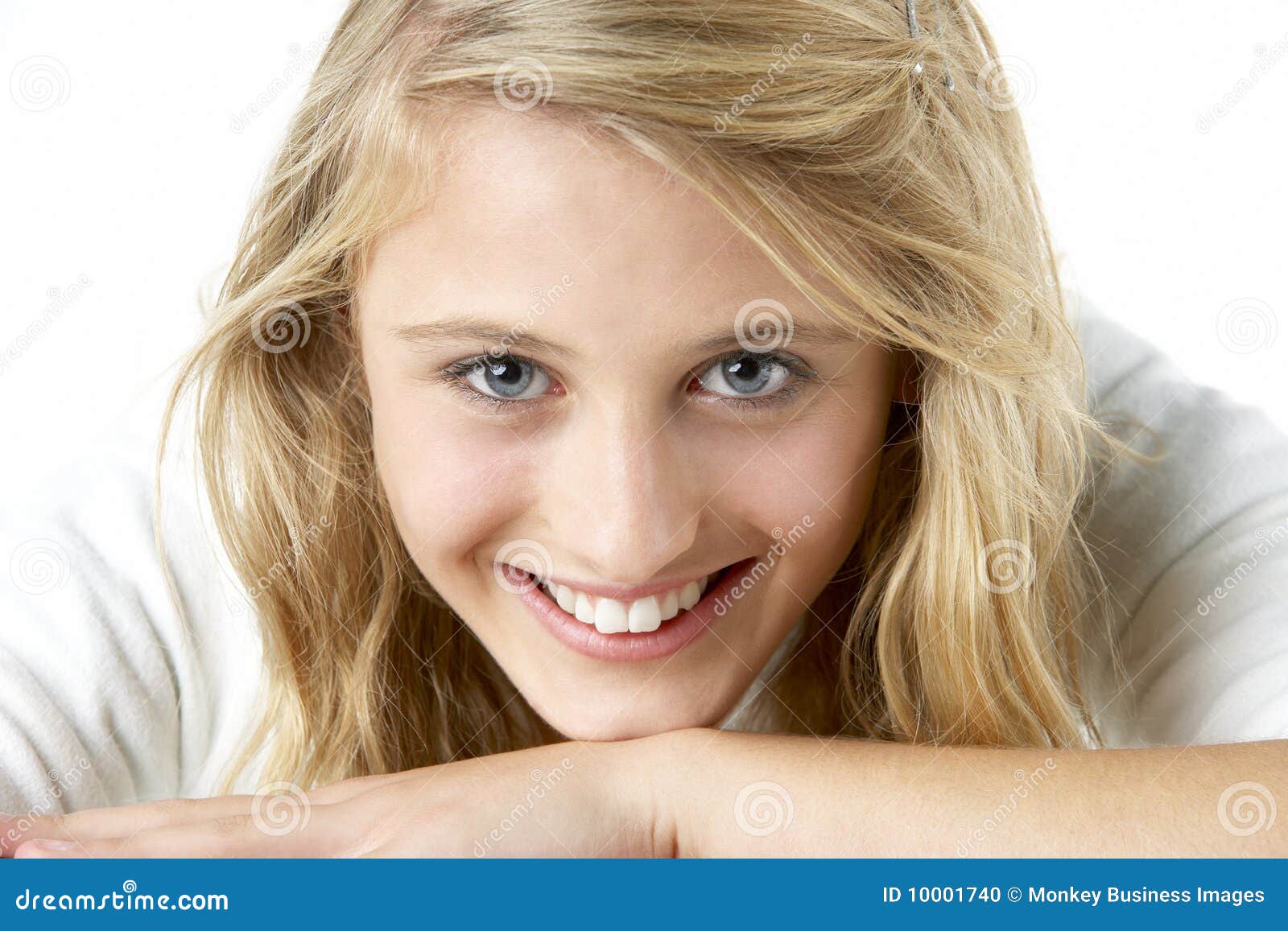 Portrait of Smiling Teenage Girl Stock Photo - Image of person, white ... Portrait of Smiling Teenage Girl Stock Photo - Image of person, white ...