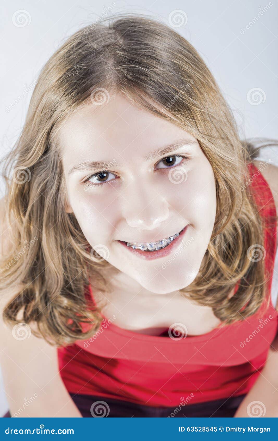 Portrait of Smiling Teenager Girl with Oral Teeth Dental Correct Stock ... Portrait of Smiling Teenager Girl with Oral Teeth Dental Correct Stock ...