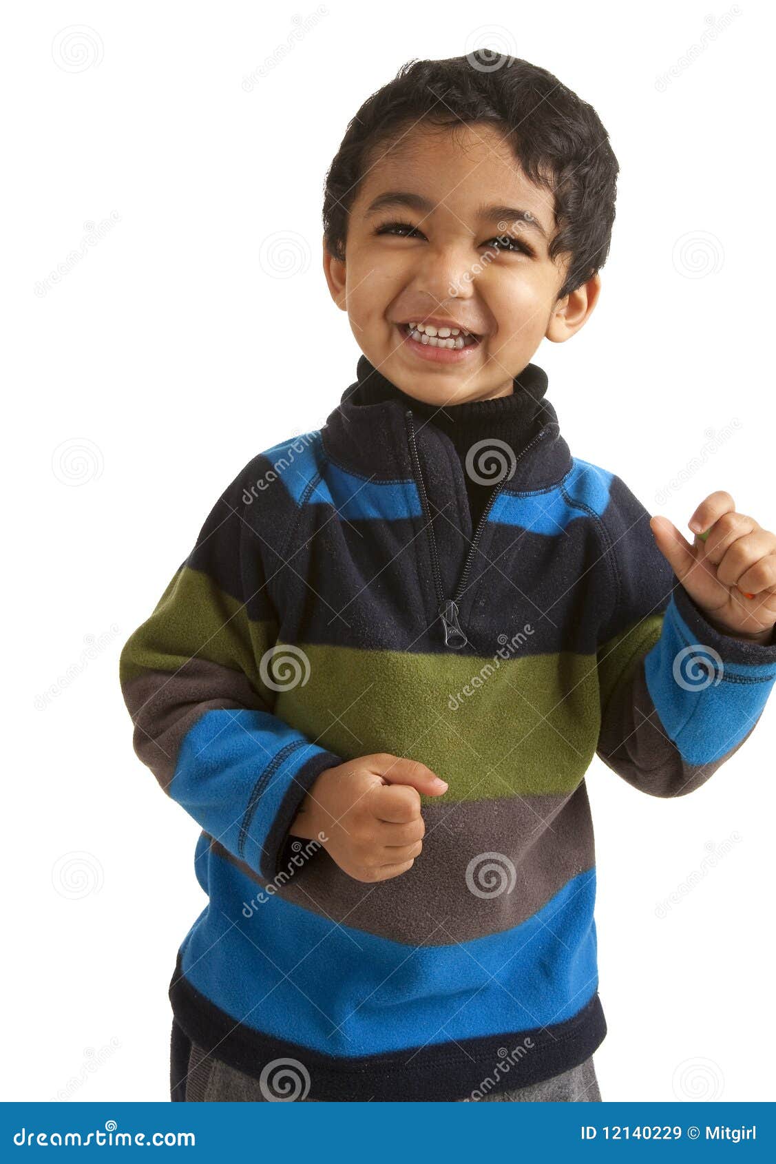 Portrait of a Smiling Toddler Stock Image - Image of expression, indian ...