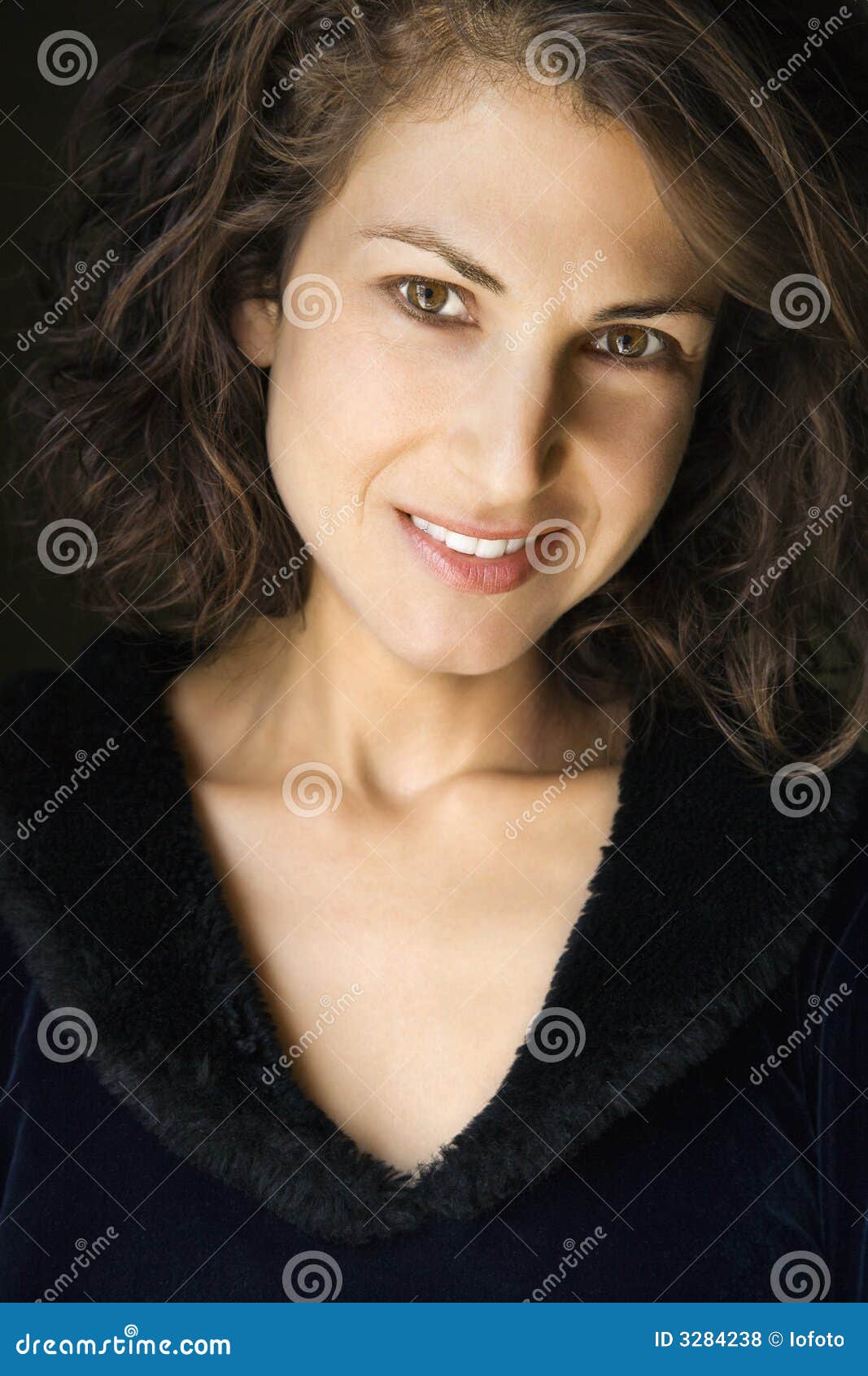Portrait of smiling woman. stock photo. Image of smiling - 3284238 Portrait of smiling woman. stock photo. Image of smiling - 3284238