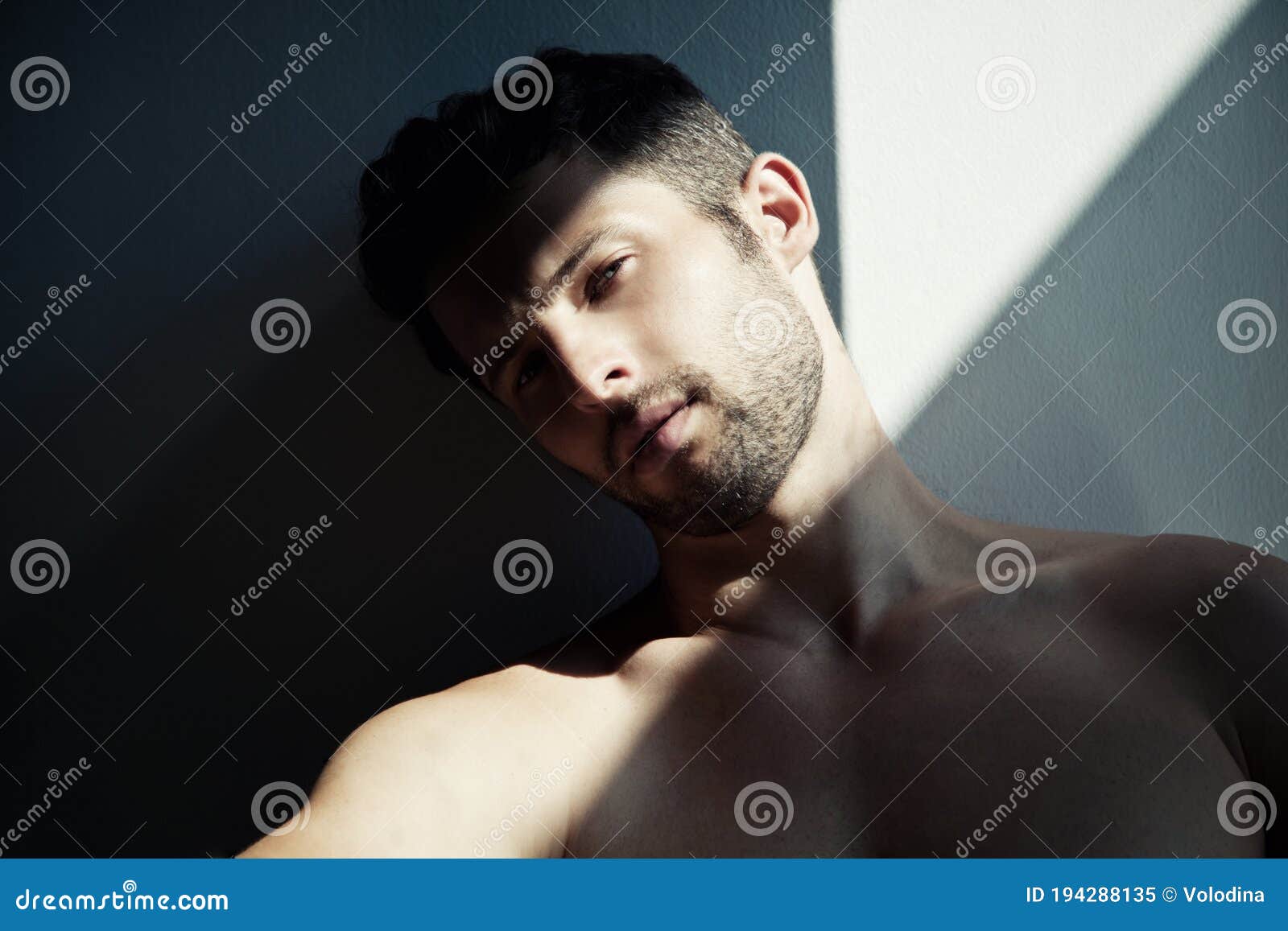 Portrait of the Smoking Man Stock Image - Image of fatigue, adult ...