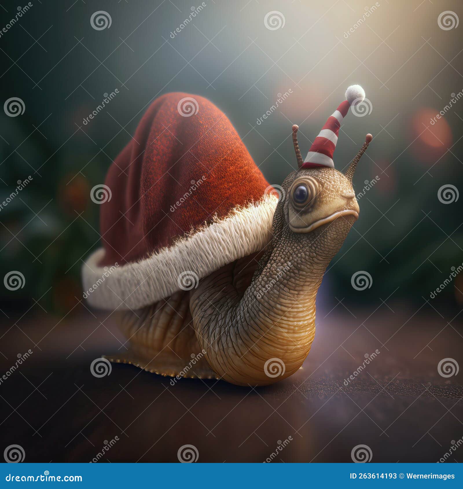 Portrait Of A Snail Stock Image | CartoonDealer.com #302174851