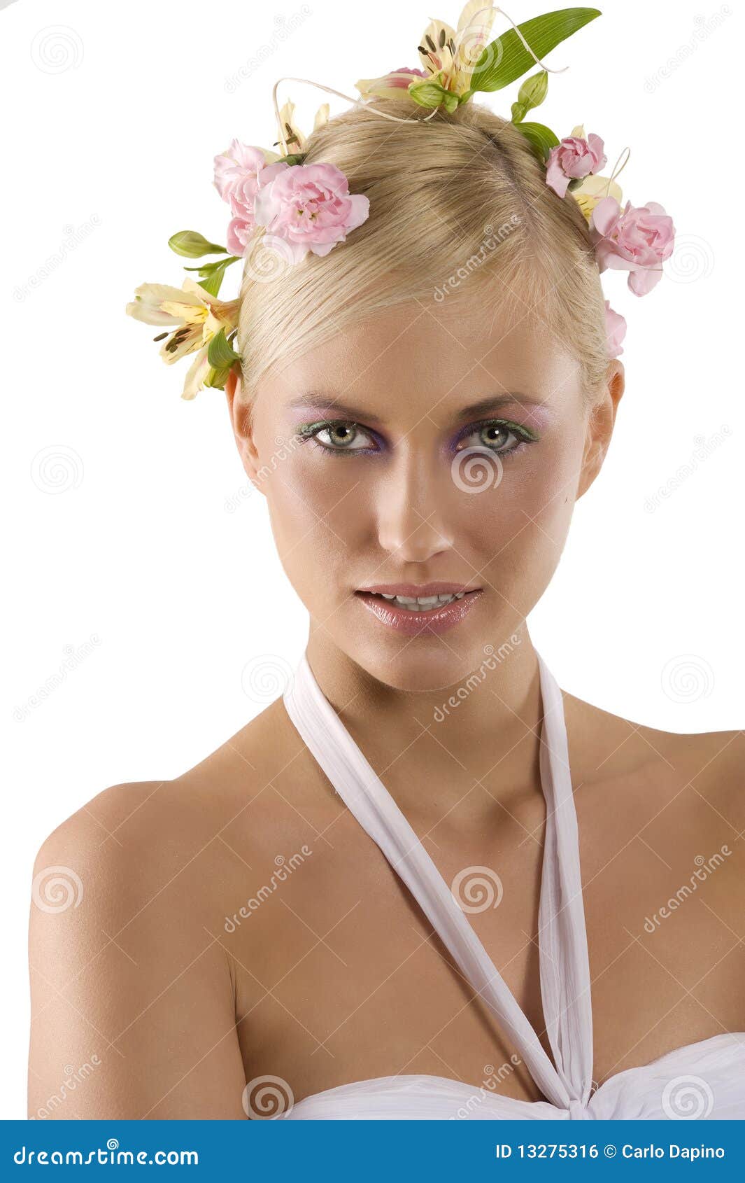 Portrait of spring stock photo. Image of glamour, girl - 13275316