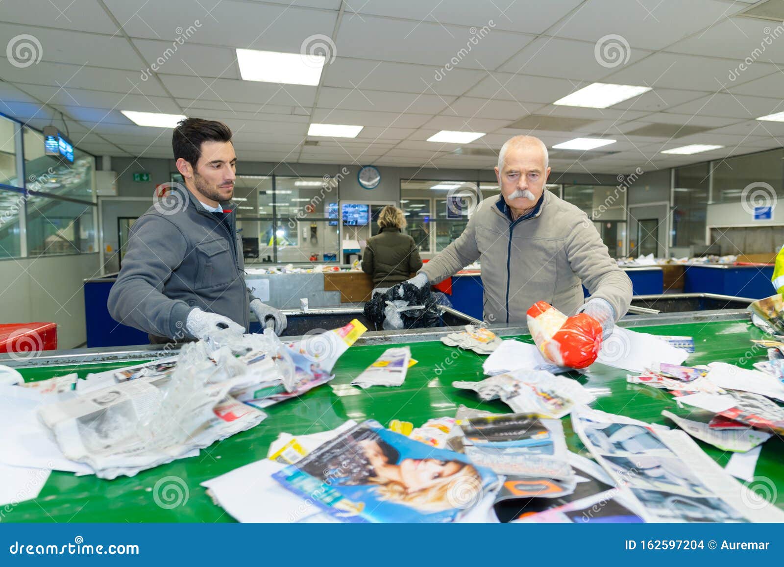 Portrait Storage Waste Management Company Stock Photo - Image of ...