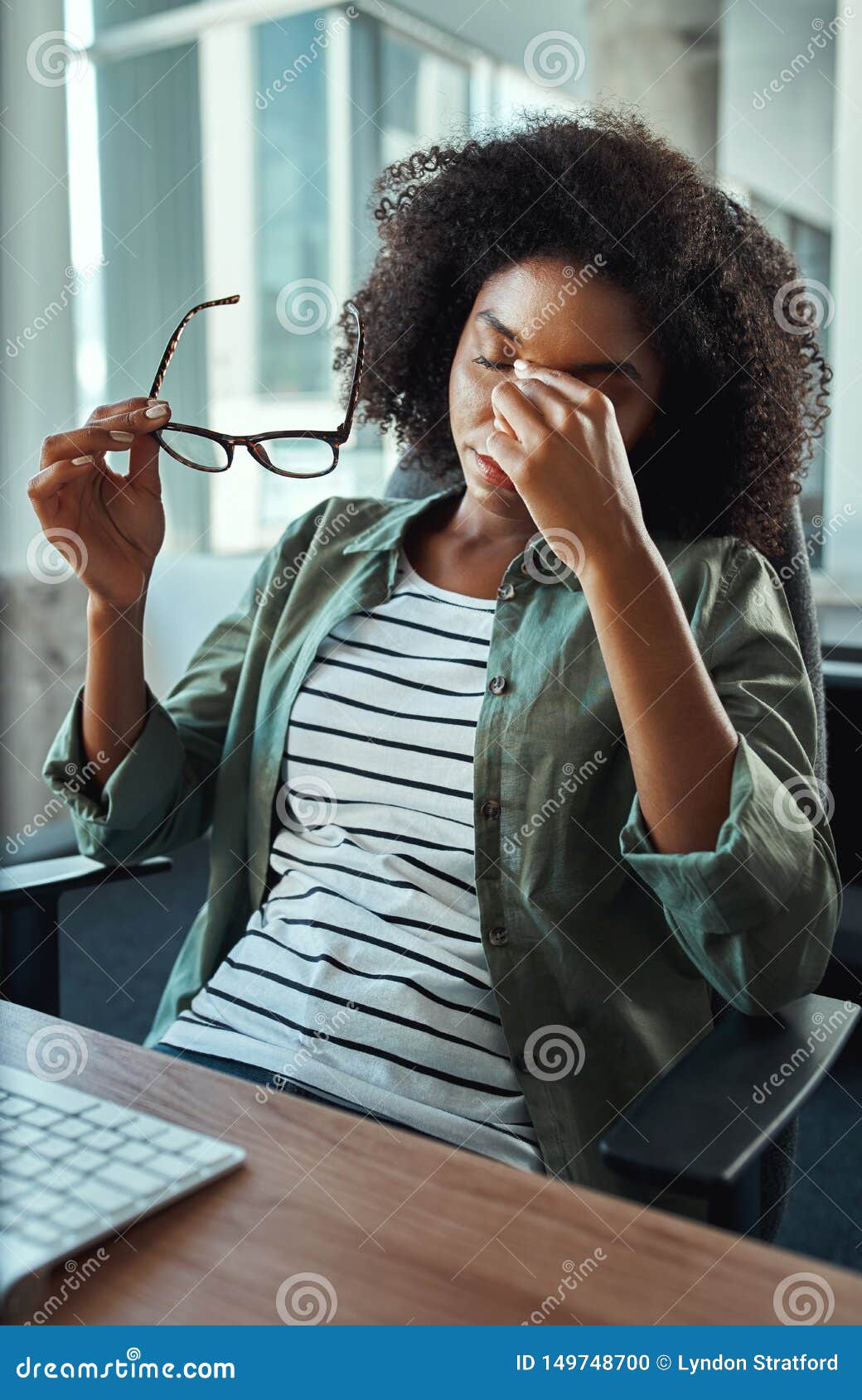Stressed Young Businesswoman in the Office Stock Photo - Image of ... Stressed Young Businesswoman in the Office Stock Photo - Image of ...