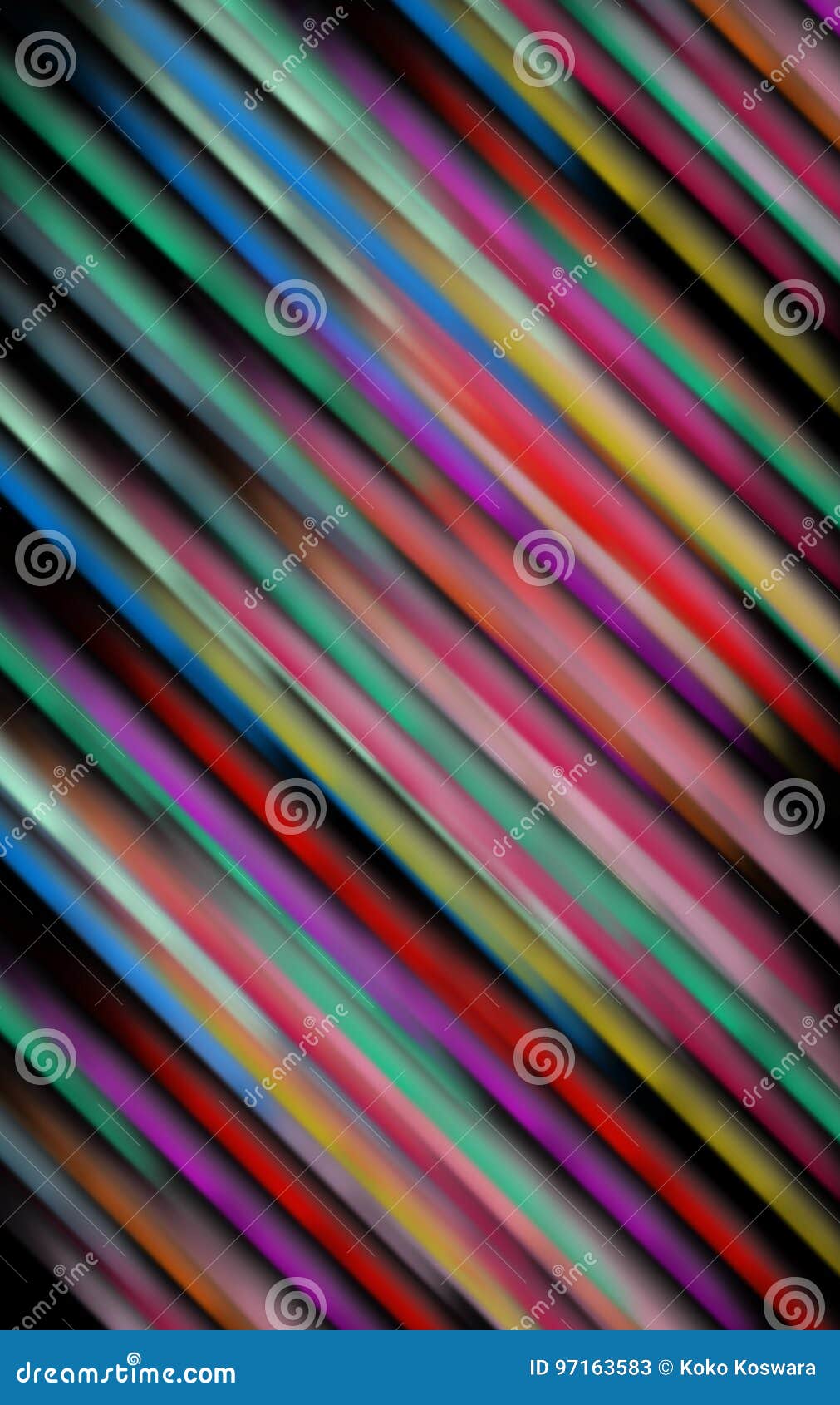 Portrait Stripes Background Concept Stock Illustration - Illustration ...