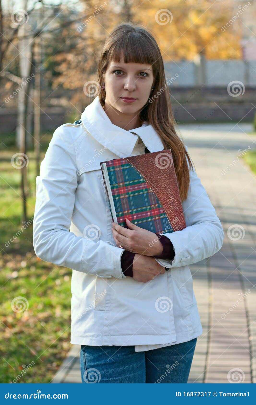 Portrait of the student stock image. Image of season - 16872317