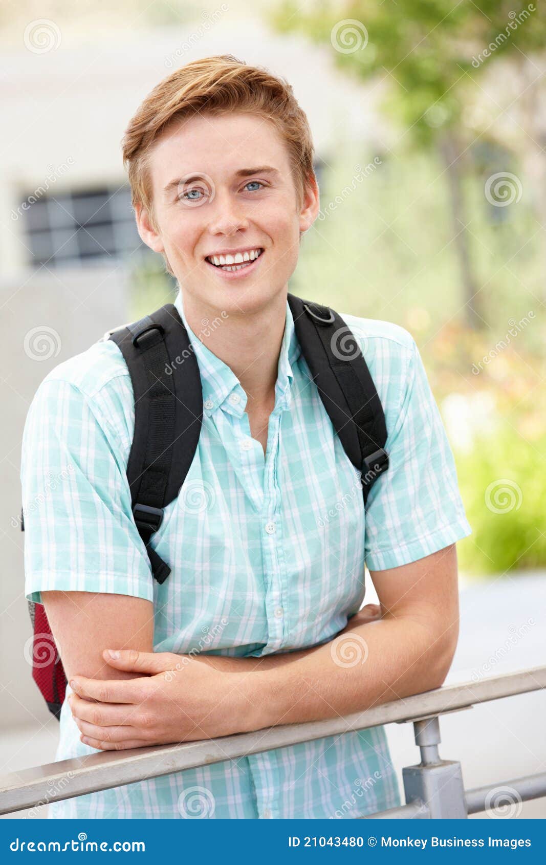 Portrait of student stock photo. Image of portrait, outdoors - 21043480