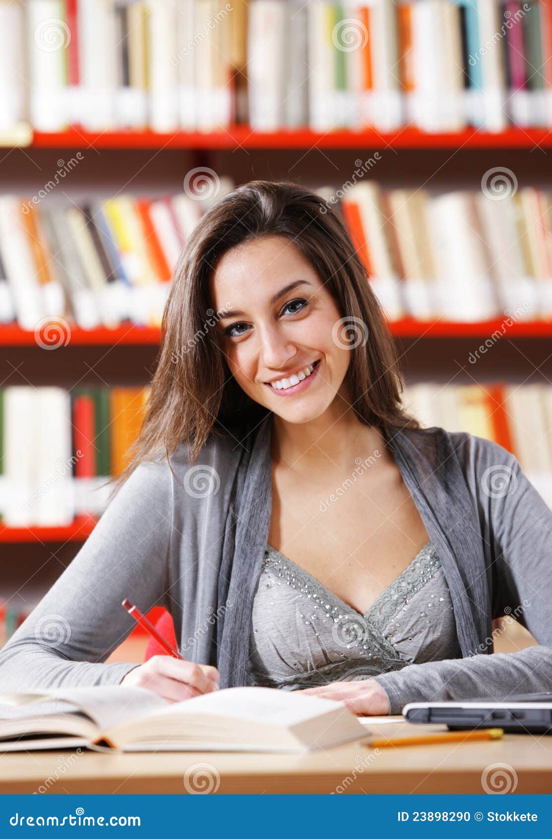 Portrait of a student stock photo. Image of reaching - 23898290