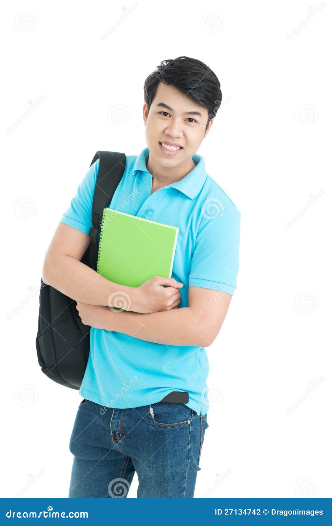Portrait of student stock photo. Image of brunette, highschool - 27134742
