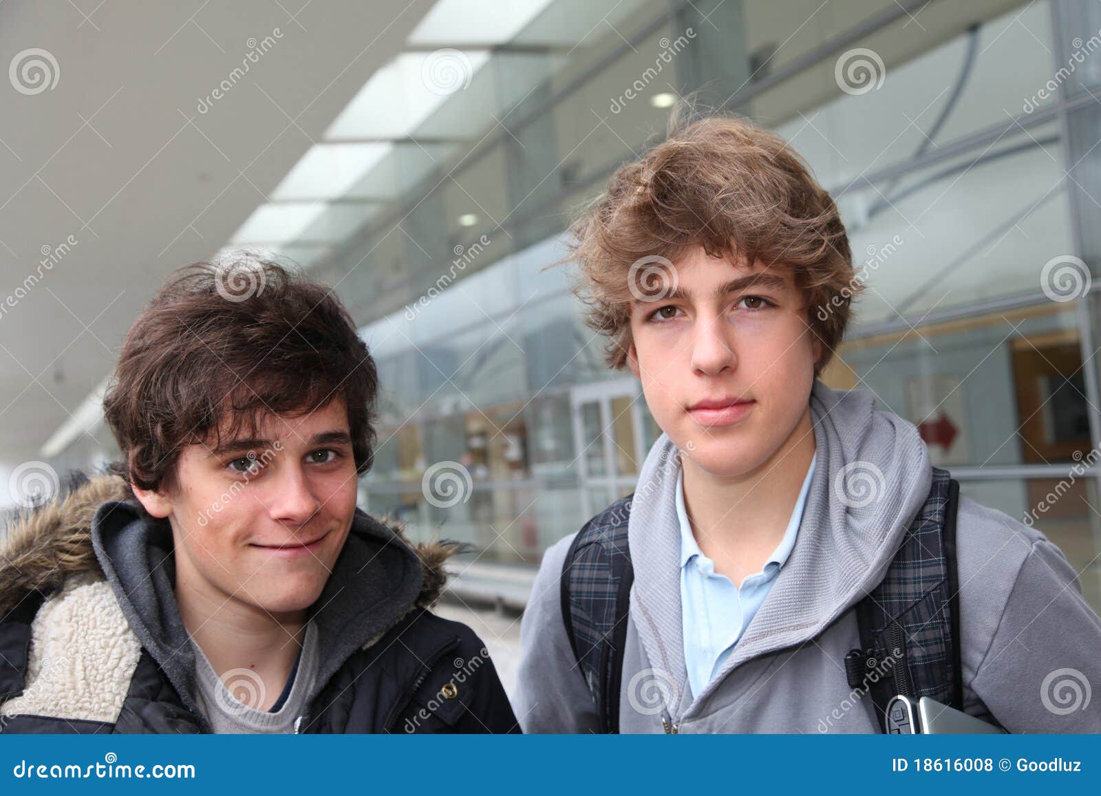 Portrait of student boys stock photo. Image of youth - 18616008