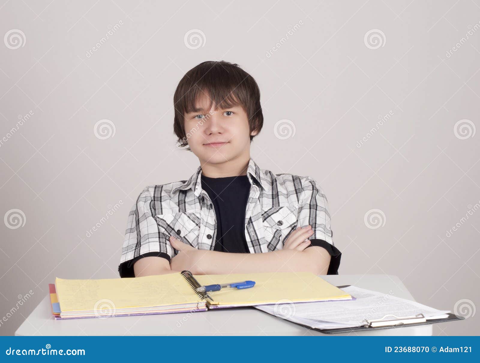 Portrait of the Student, College Student Stock Photo - Image of face ...
