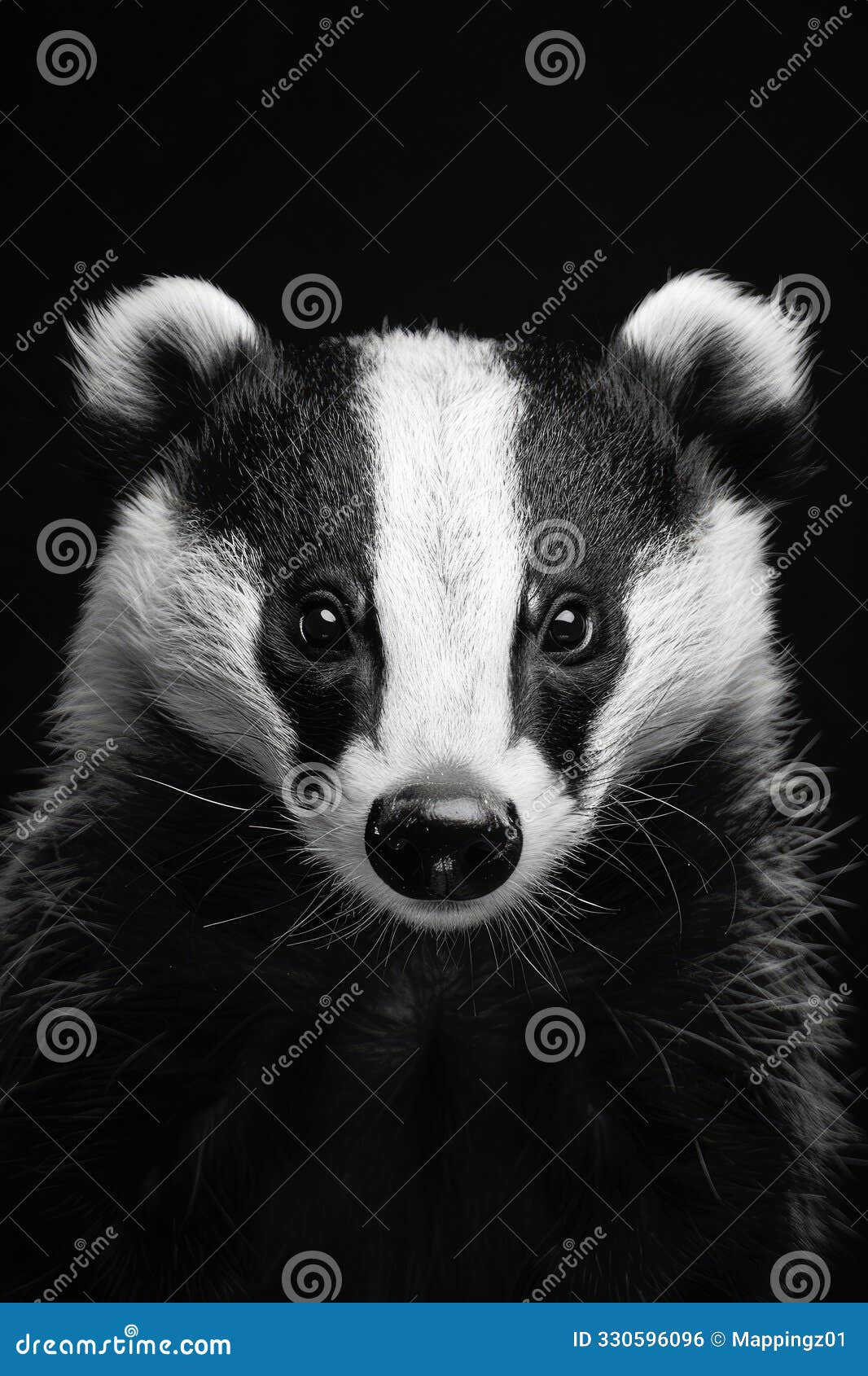 Badger Black Silhouette Desain, Badger Silhouette View Side For Retro ...