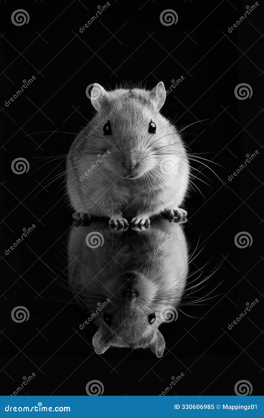 Portrait Of Gerbil In Pop Art Style, Flying Colors, Expression Stock ...