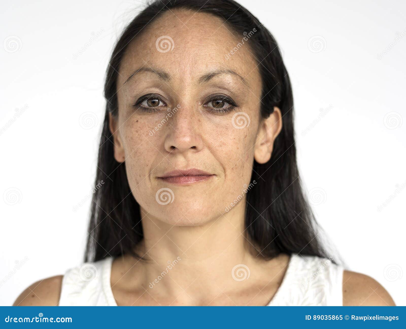 Portrait Studio Woman Female Model Stock Image - Image of posing, style ...