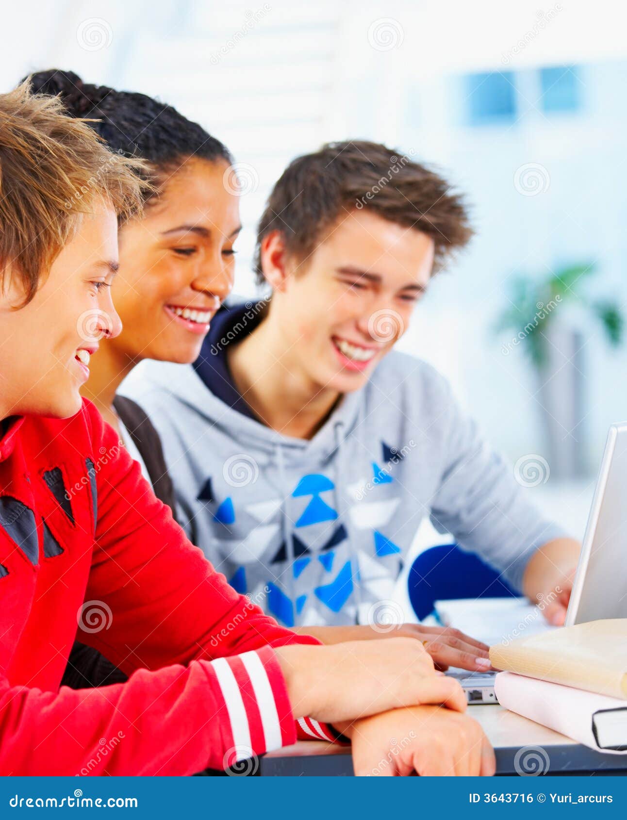 Portrait of a studygroup stock photo. Image of male, meeting - 3643716