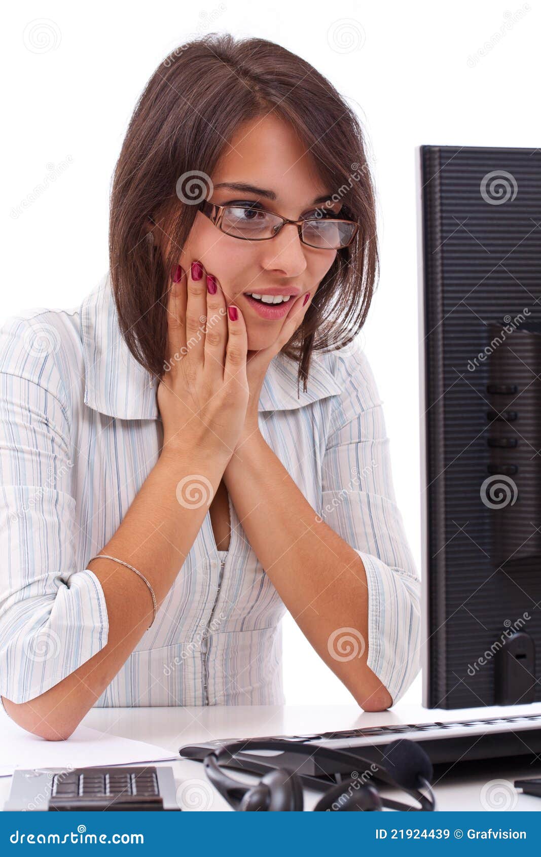 Portrait of Stunned Business Stock Image - Image of amazed, leadership ...