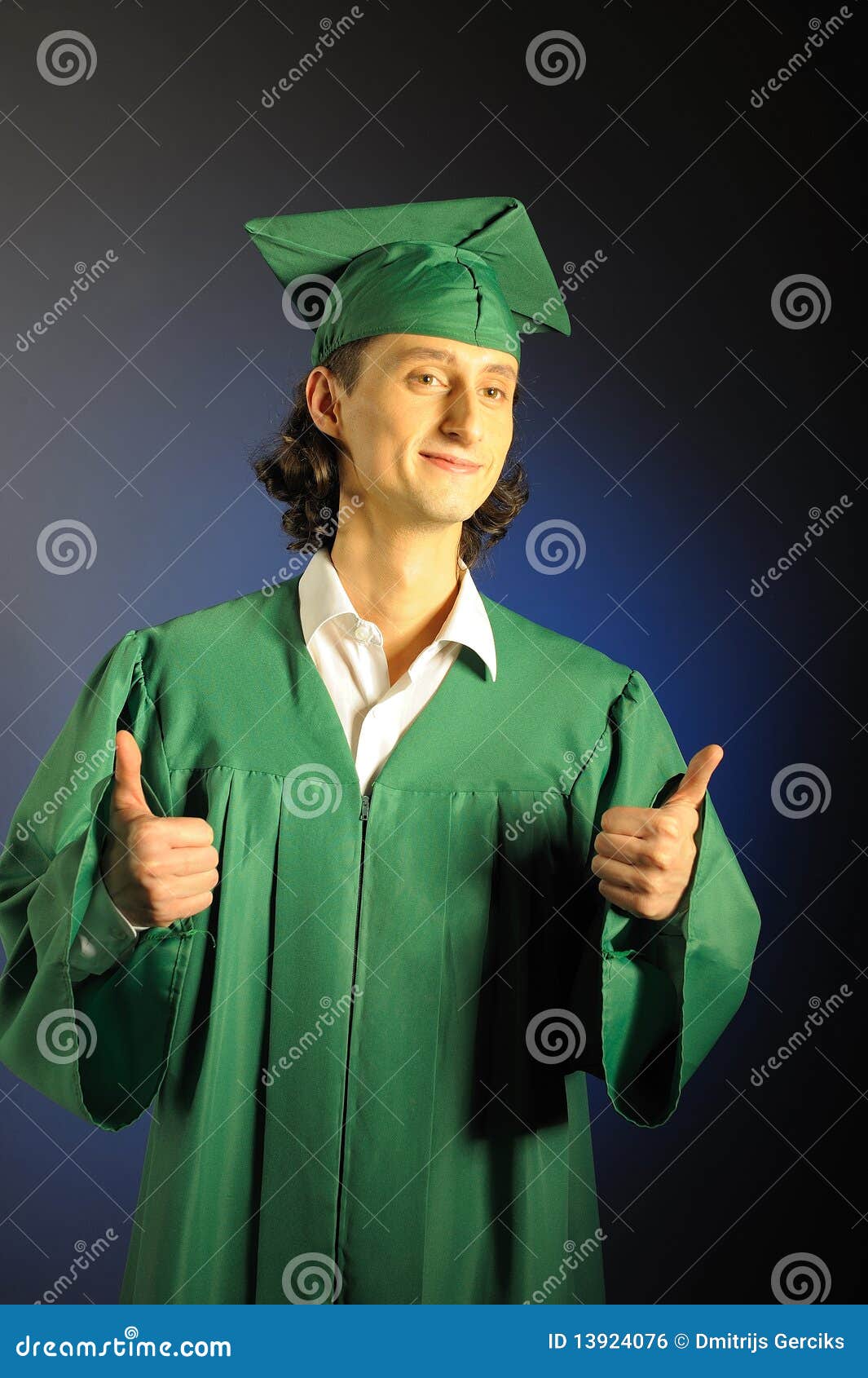 Portrait of a Succesful Man on His Graduation Day Stock Photo - Image ...