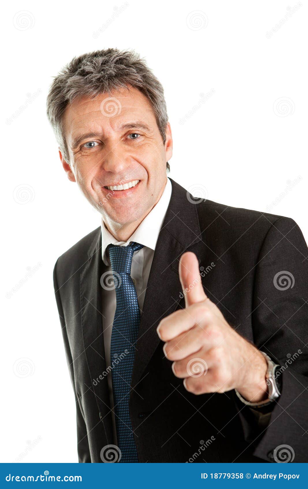 Portrait of Successful Business Man Stock Photo - Image of looking ...