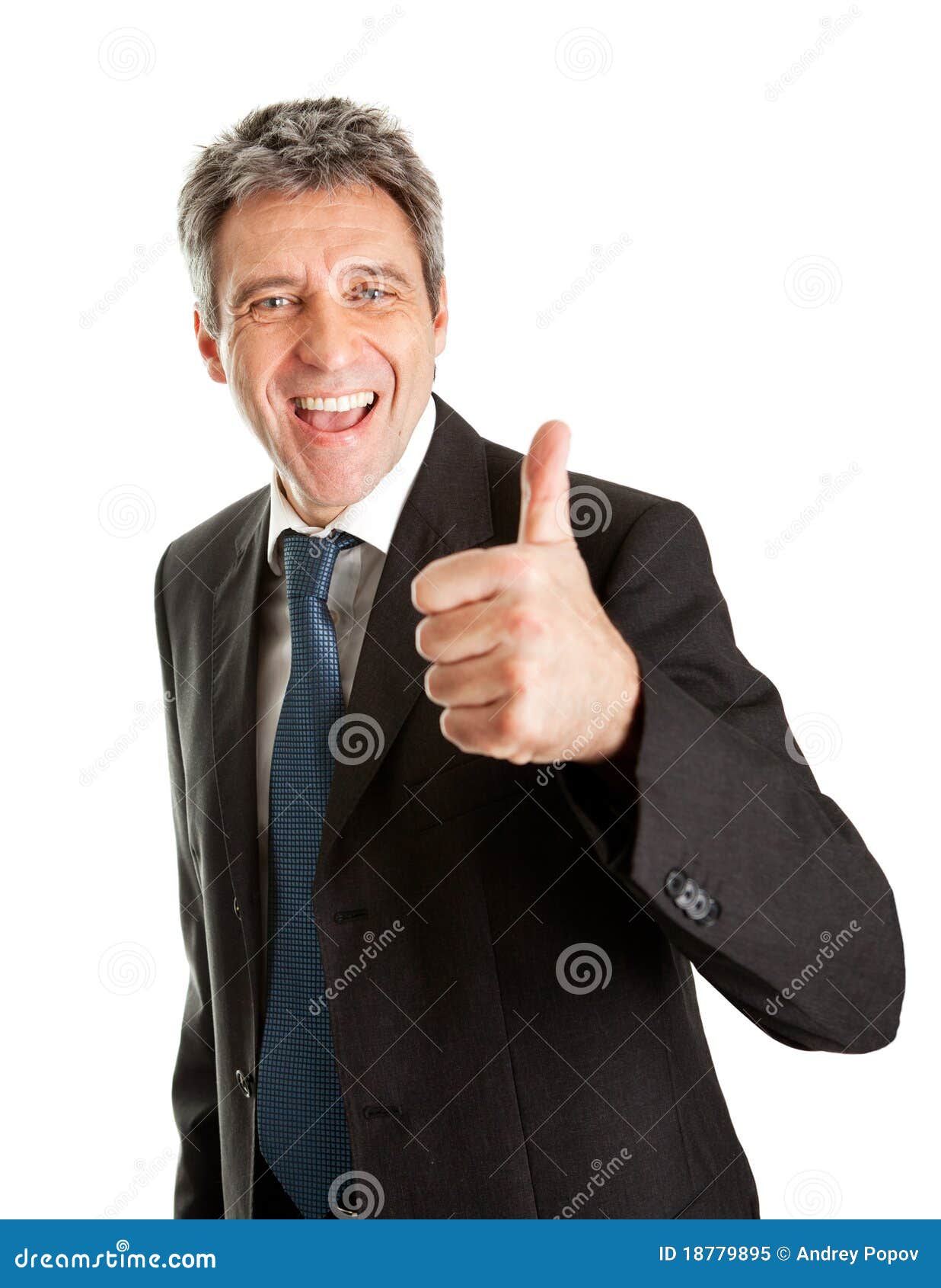 Portrait of Successful Business Man Stock Image - Image of caucasian ...