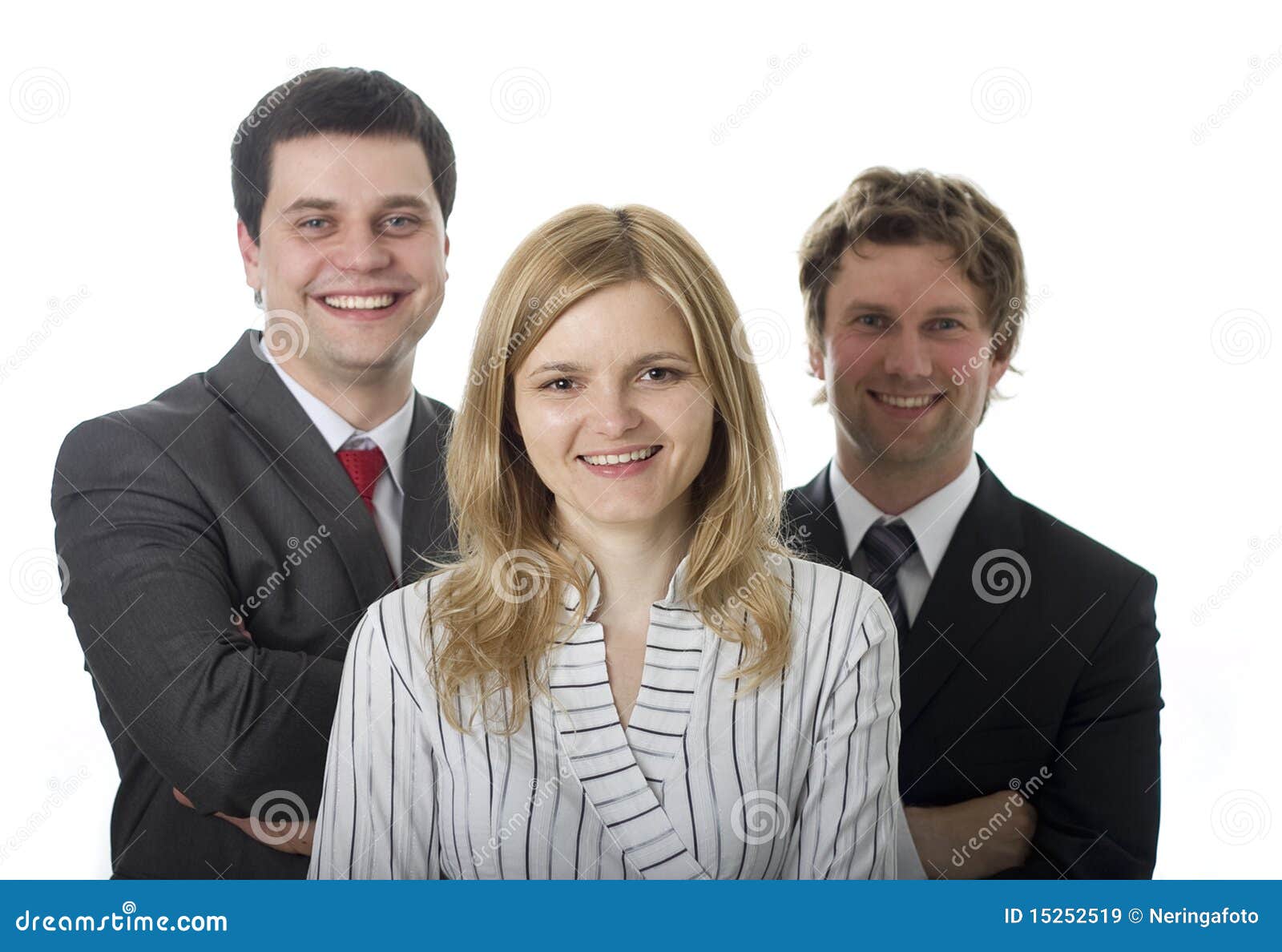 Portrait of a Successful Business Team Stock Image - Image of beautiful ...