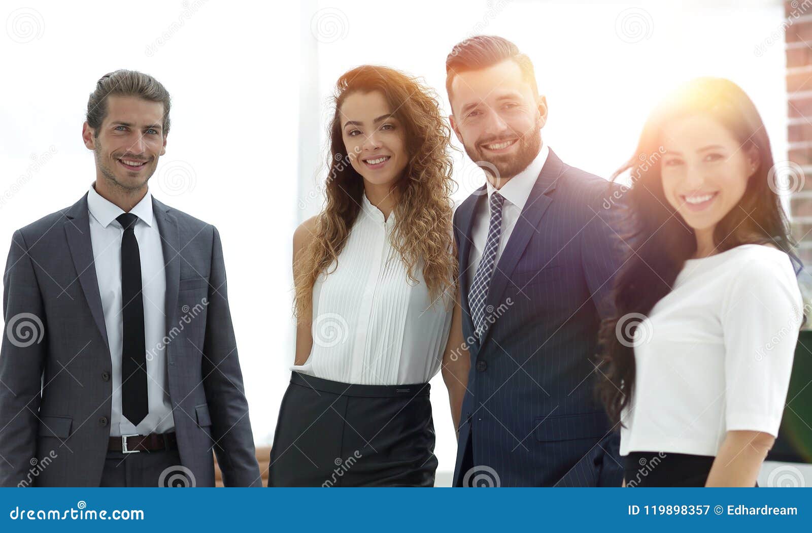 Successful Business Team in Office Stock Image - Image of ...