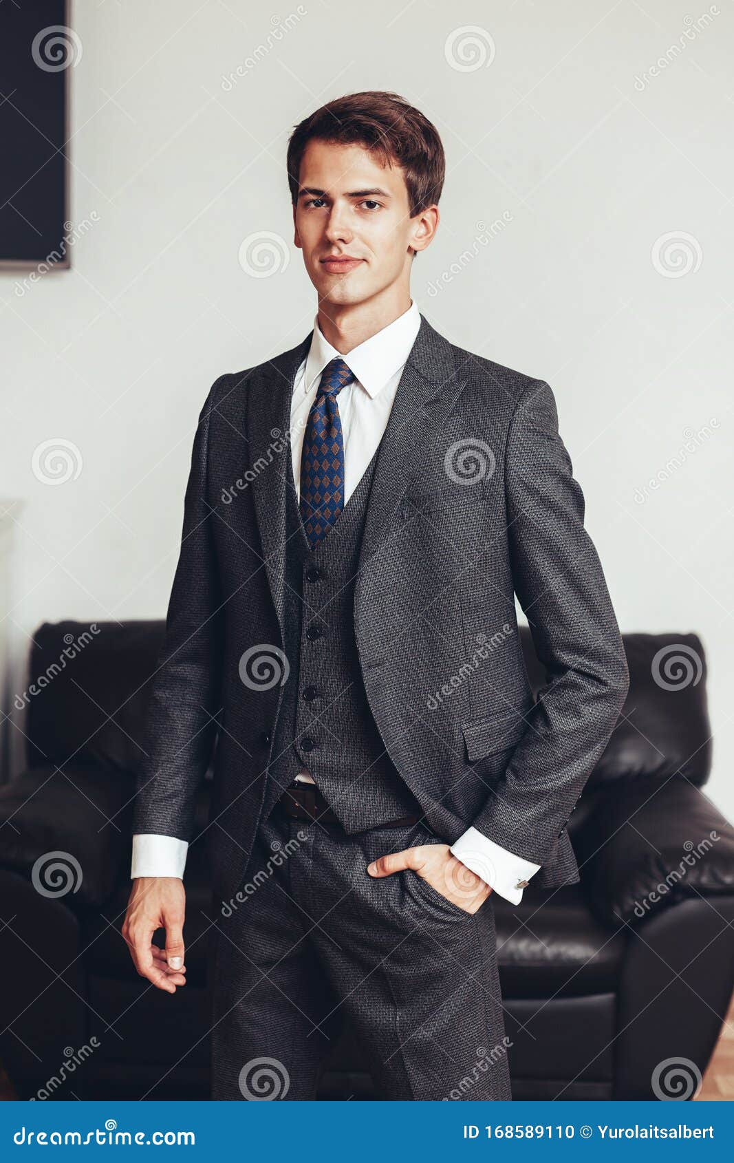 Portrait of a Successful Businessman in a Business Suit. Stock Photo ... Portrait of a Successful Businessman in a Business Suit. Stock Photo ...