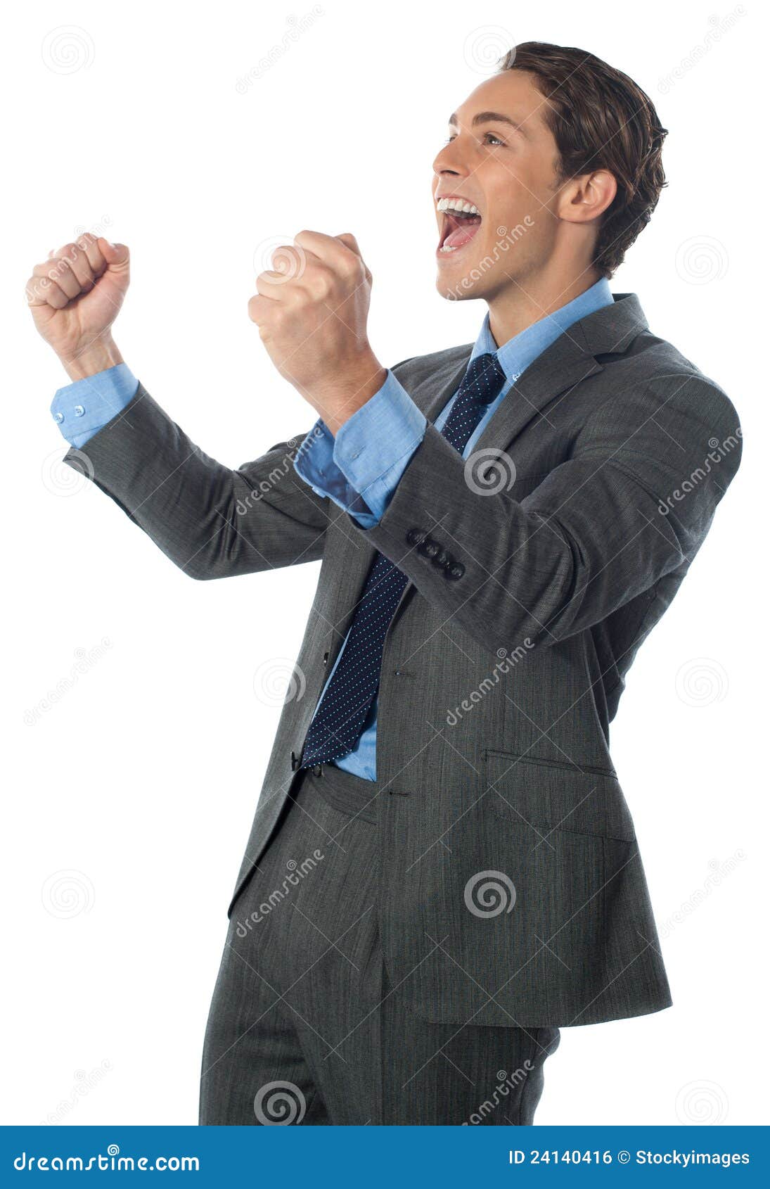 Portrait of a Successful Businessman, Winner Stock Photo - Image of ...