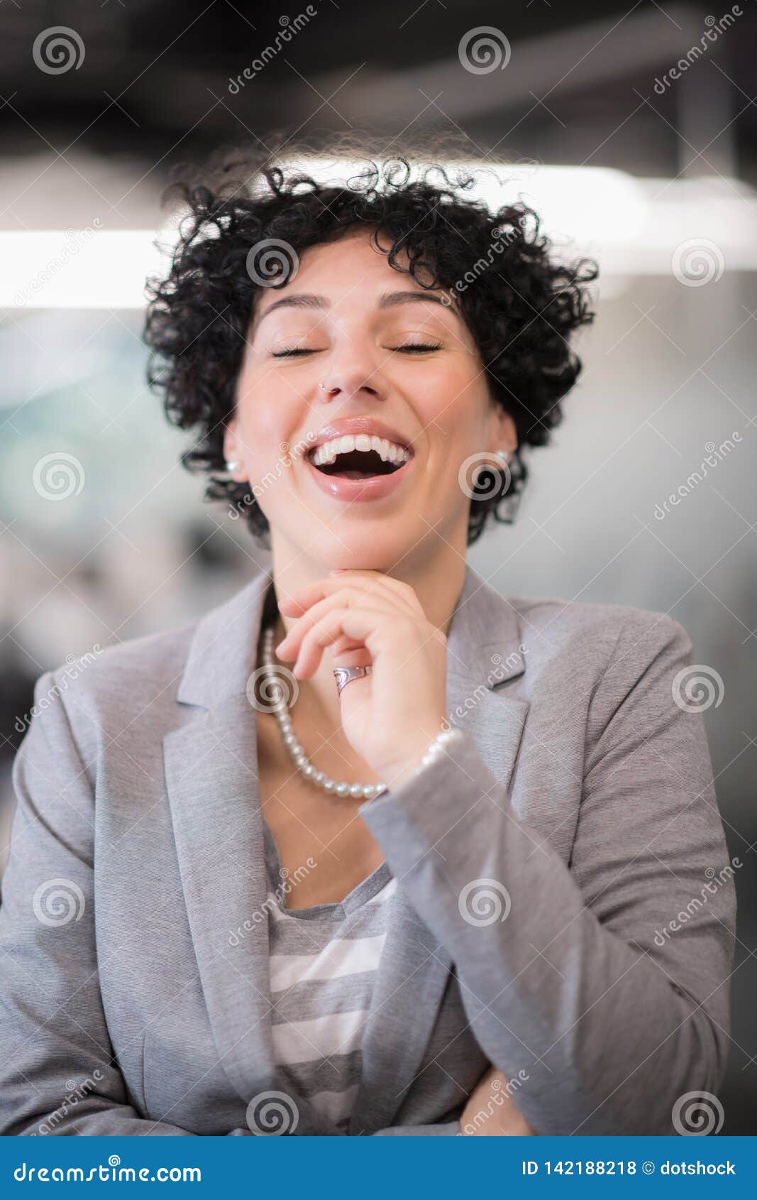 Portrait of Successful Female Software Developer Stock Photo - Image of ...