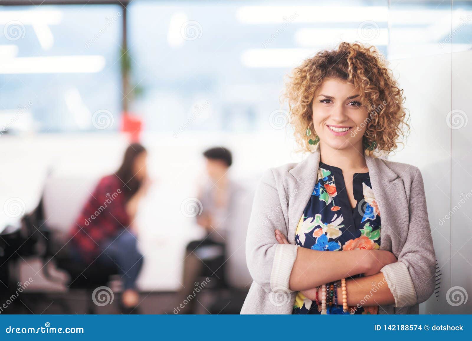 Portrait of Successful Female Software Developer Stock Photo - Image of ...
