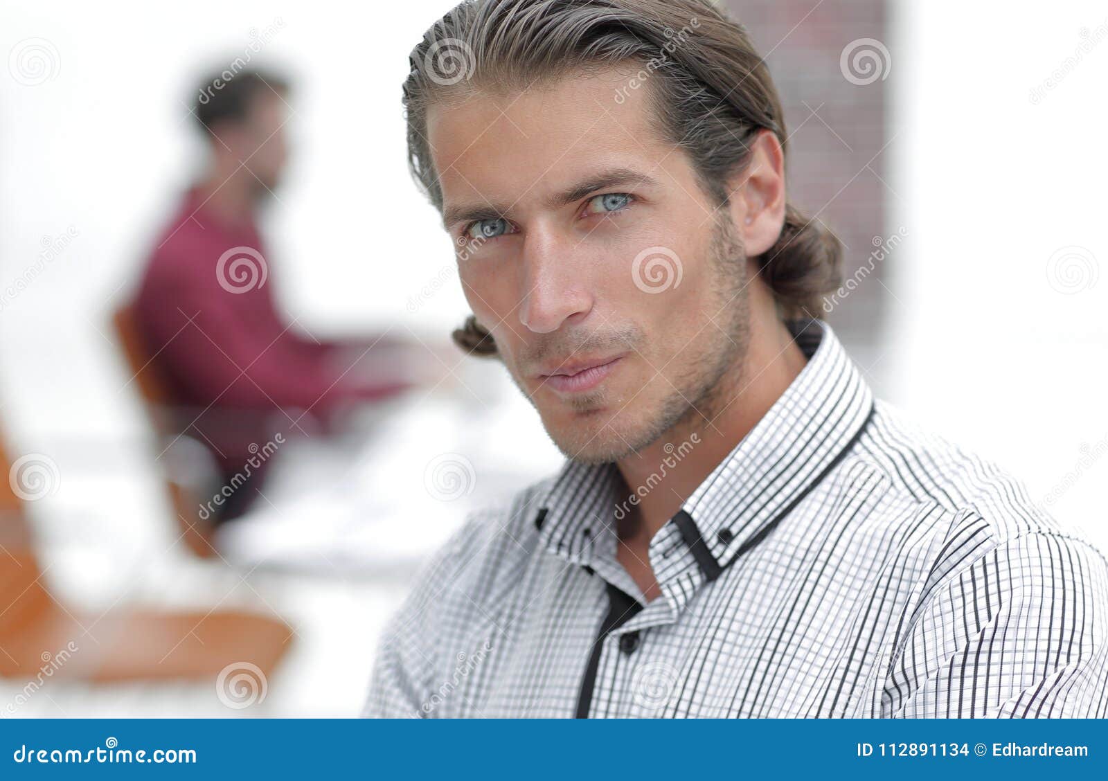 Portrait of a Successful Man Stock Photo - Image of device, casual ...
