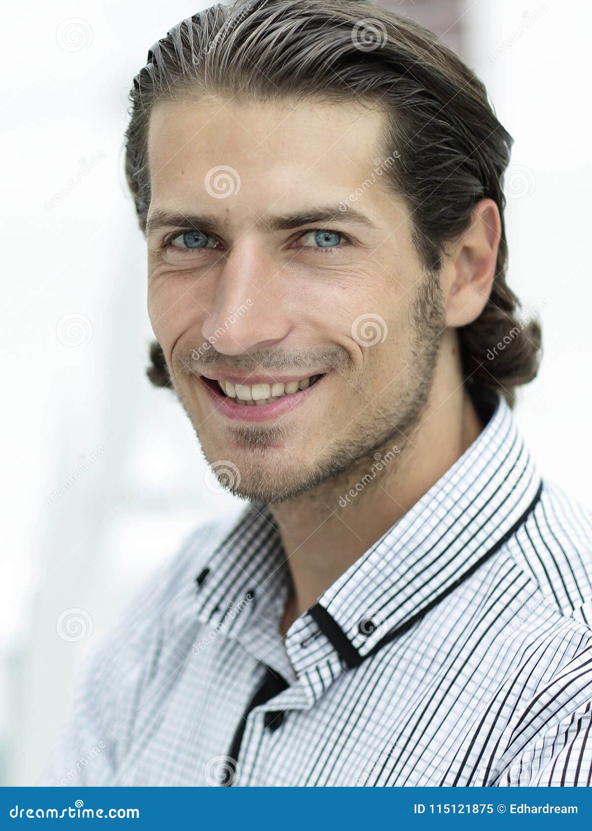 Portrait of a Successful Manager Stock Image - Image of males ...