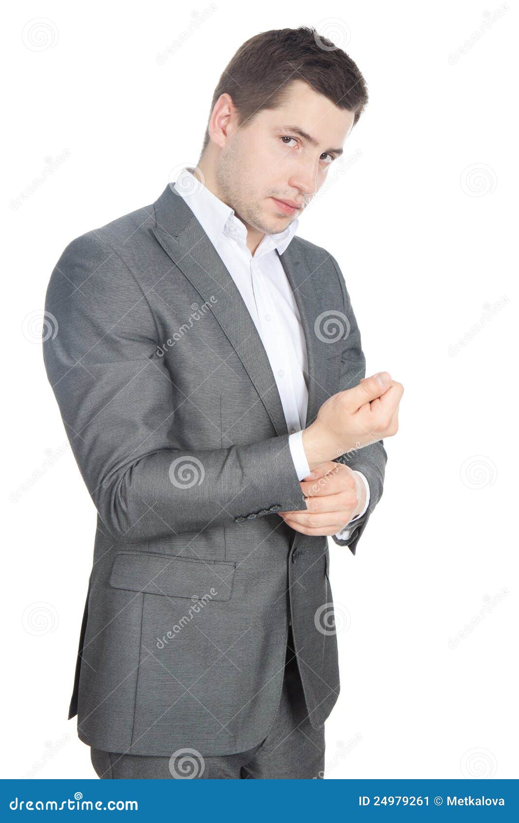 Portrait of a Successful Serious Business Man Stock Image - Image of ...