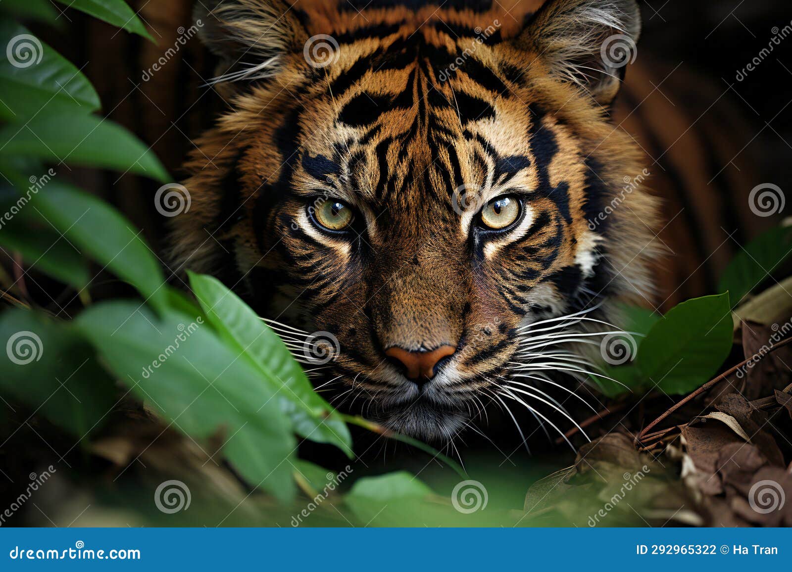 Portrait of Sumatran Tiger (Panthera Tigris Altaica) Stock Illustration ... Portrait of Sumatran Tiger (Panthera Tigris Altaica) Stock Illustration ...