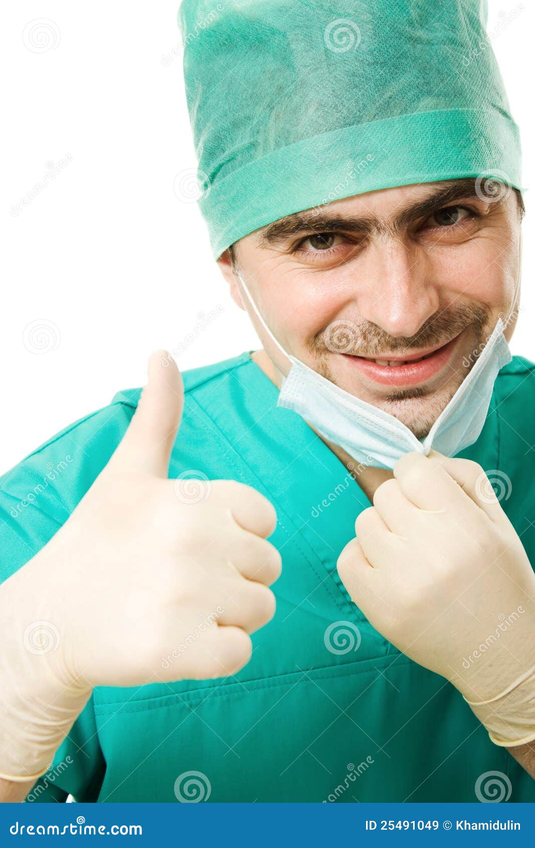Portrait surgeon man stock image. Image of physician - 25491049