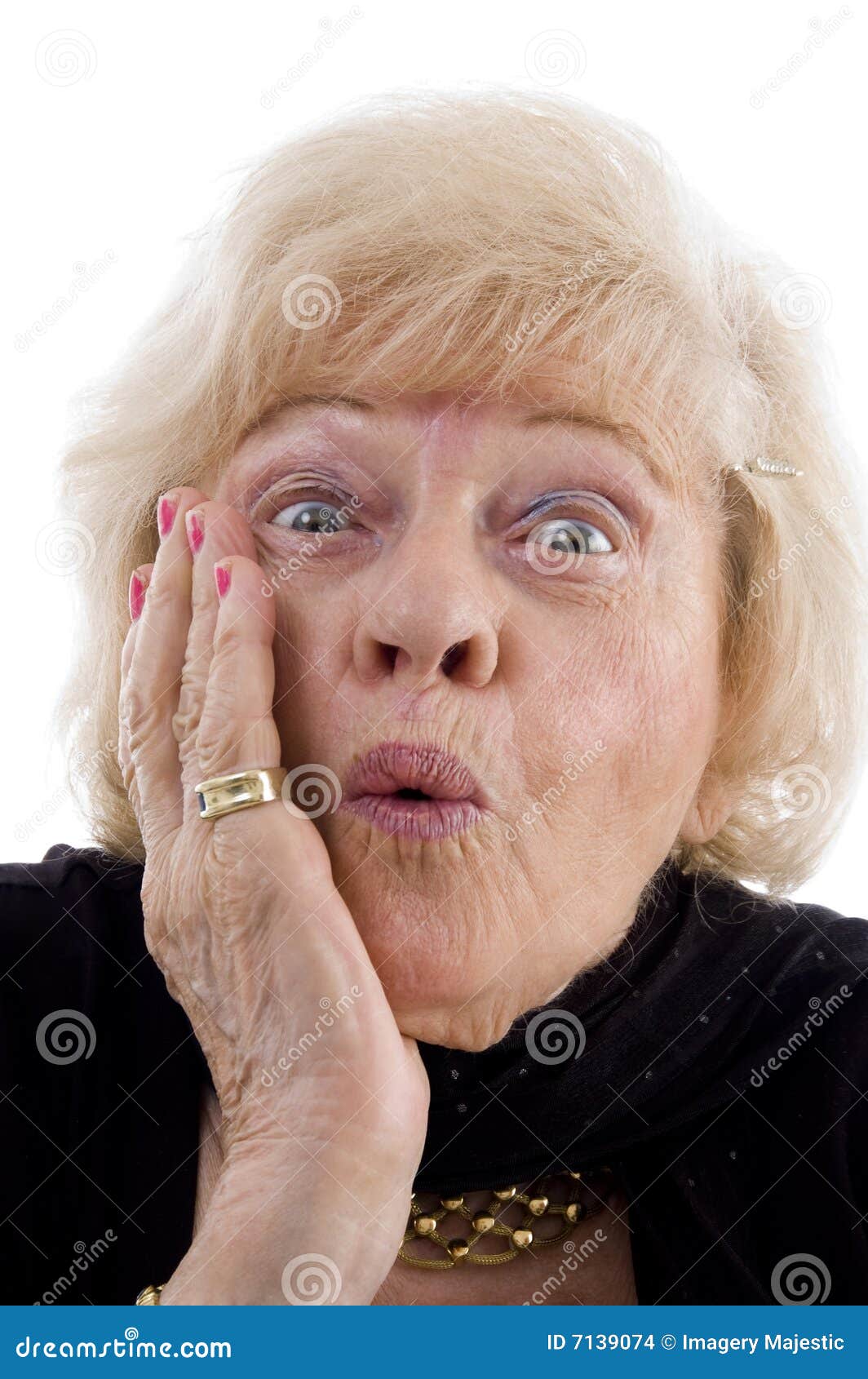 Portrait of Surprised Old Woman Stock Photo - Image of portrait, pretty ... Portrait of Surprised Old Woman Stock Photo - Image of portrait, pretty ...