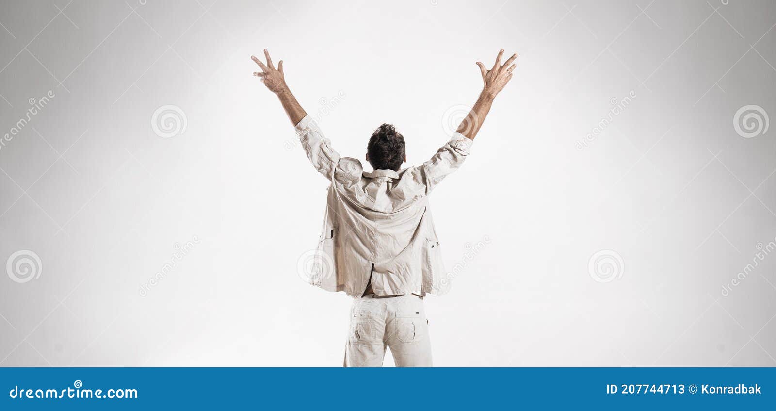 Portrait of a Talented Dancer Making a Dance Move Stock Image - Image ...