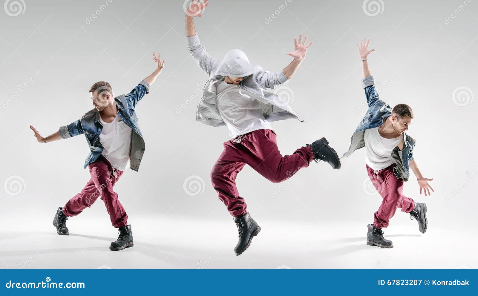 Portrait of a Talented Dancing Guy Stock Image - Image of acrobat ...