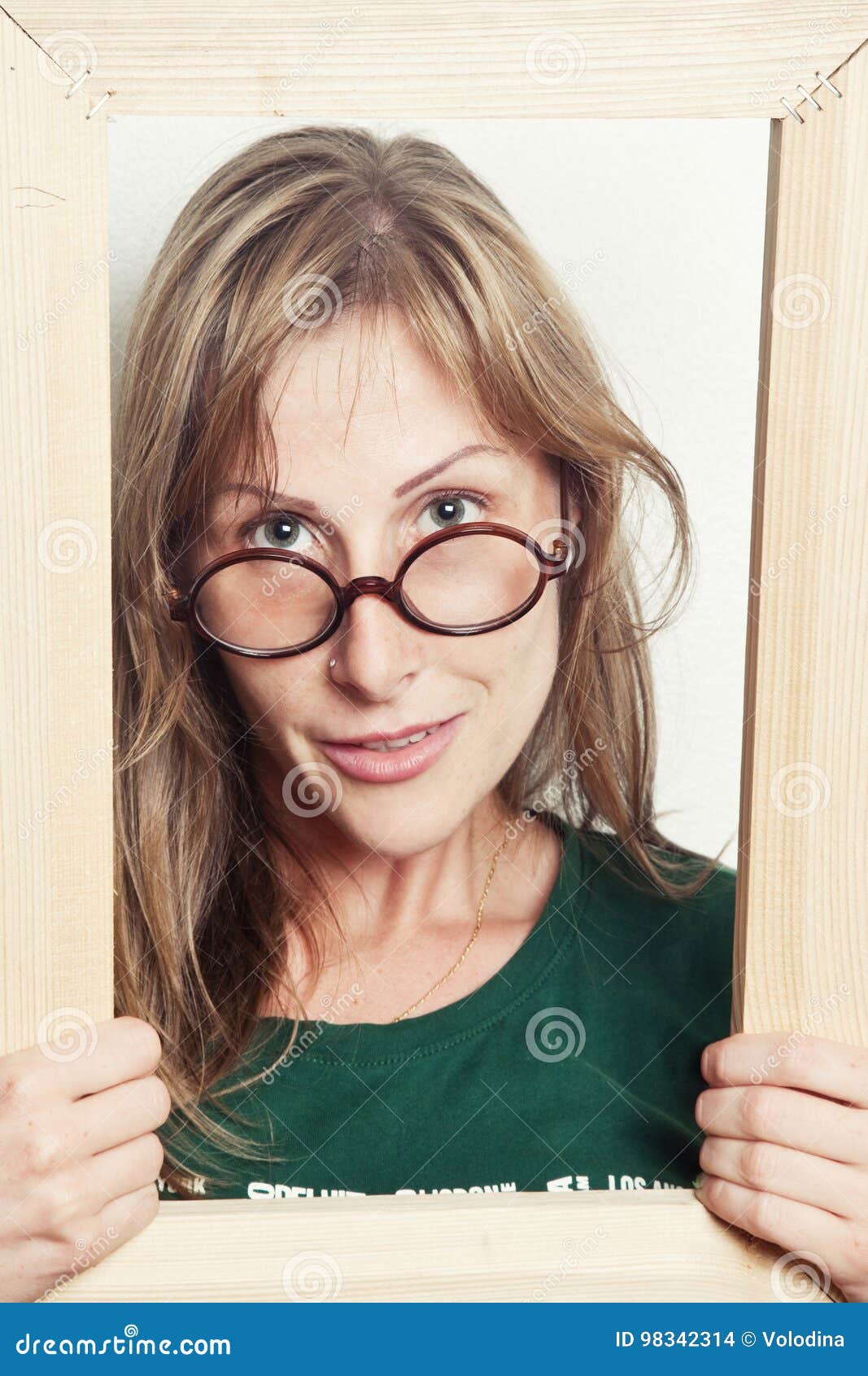 Portrait of a Teacher in Frame Stock Photo - Image of professor ...