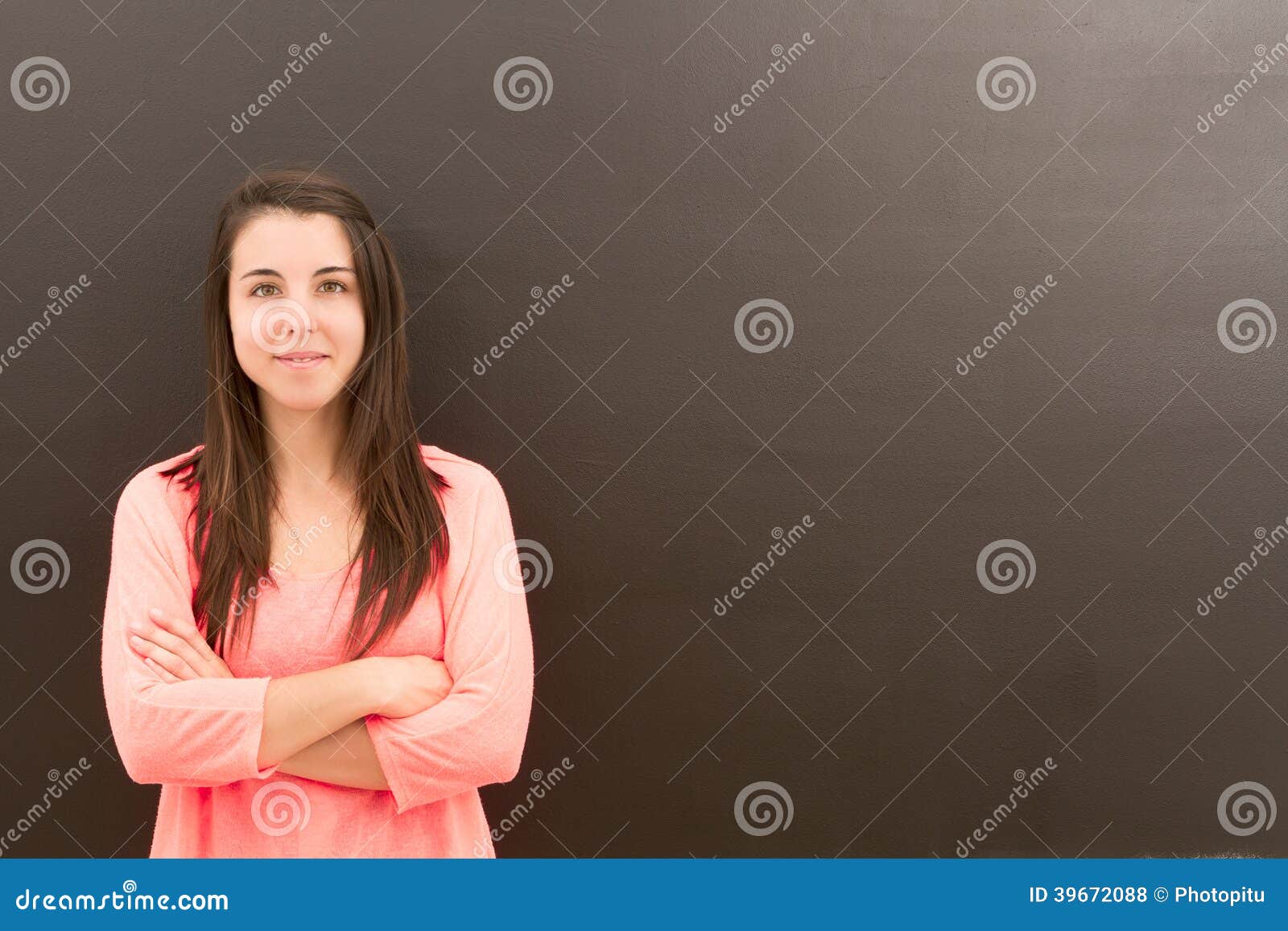 Portrait of teacher stock photo. Image of businesswoman - 39672088