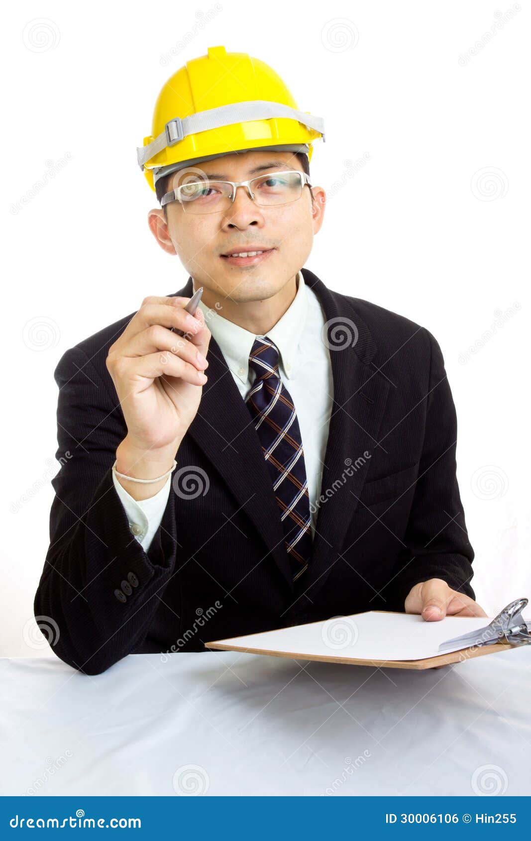 Portrait engineer stock photo. Image of meeting, glasses - 30006106