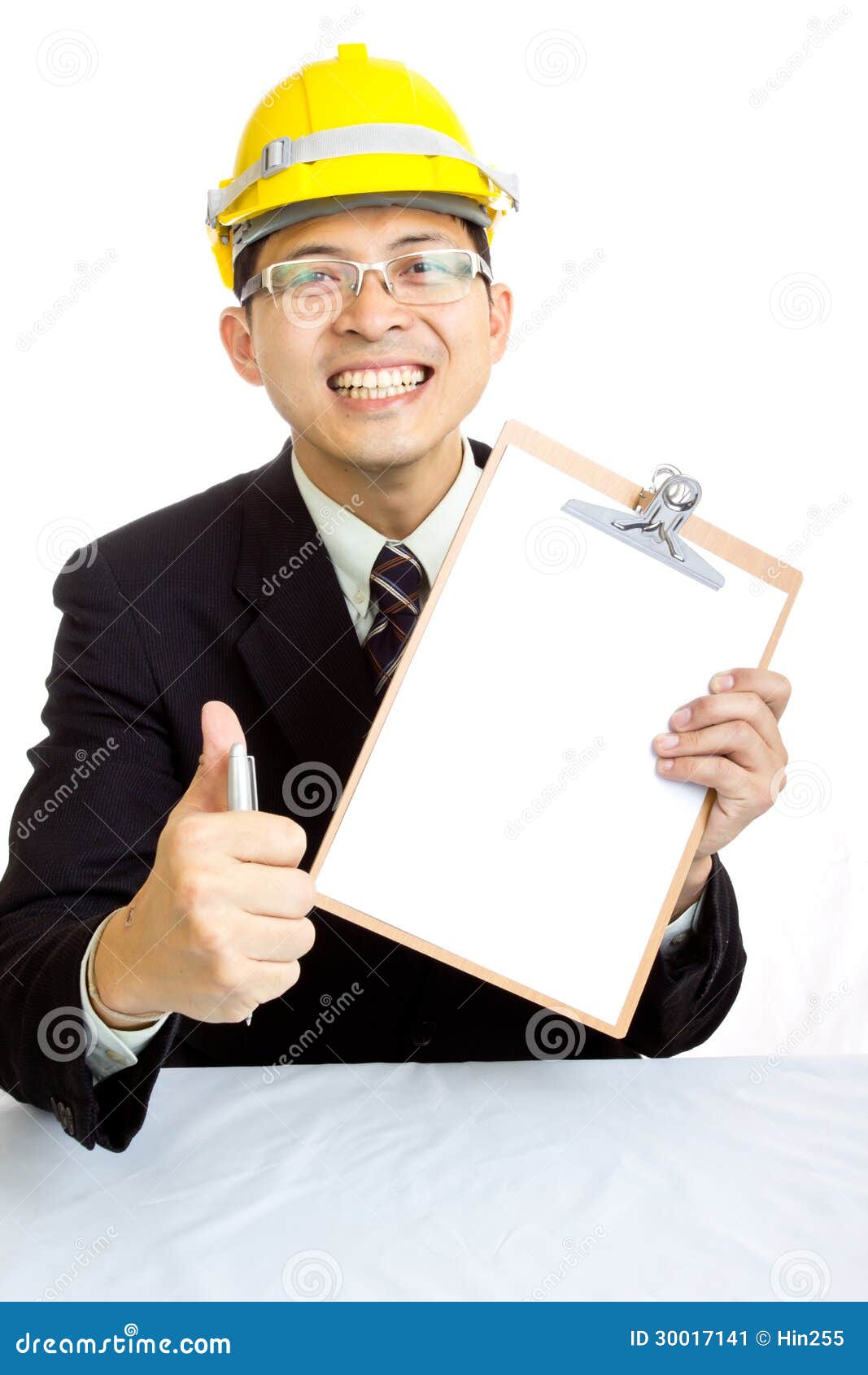 Portrait engineer stock image. Image of person, building - 30017141