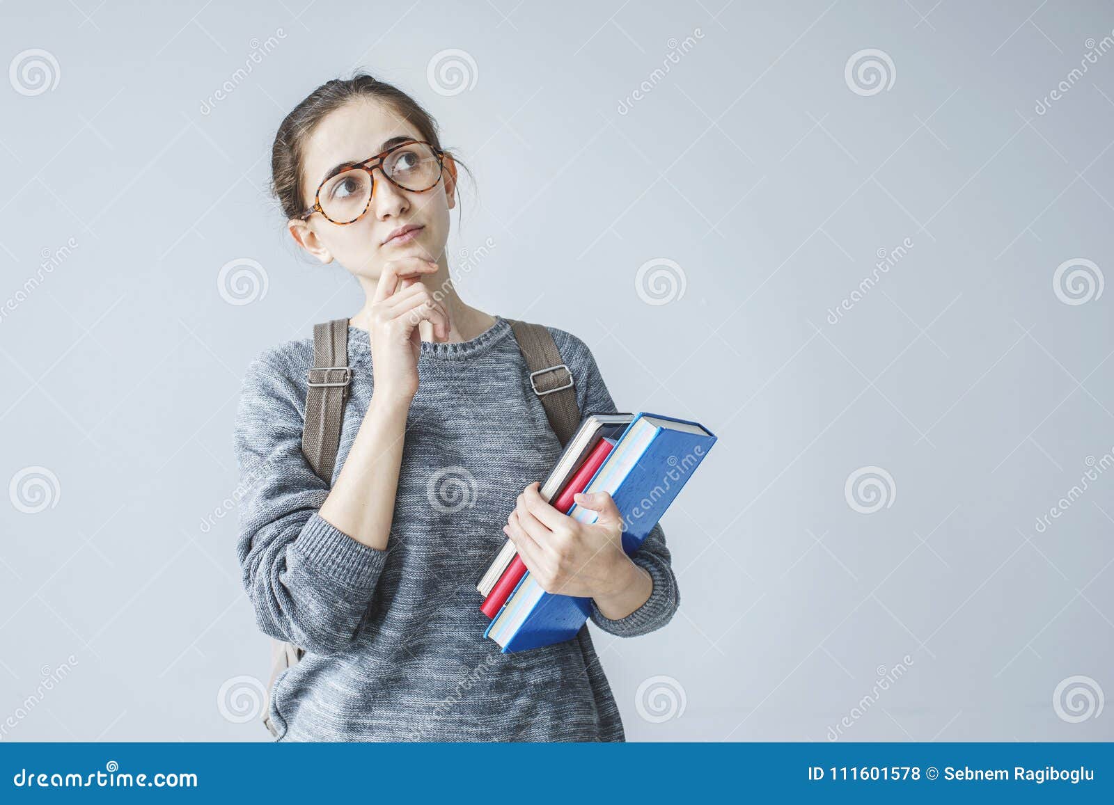 Thinking Student Stock Photography | CartoonDealer.com #20368844