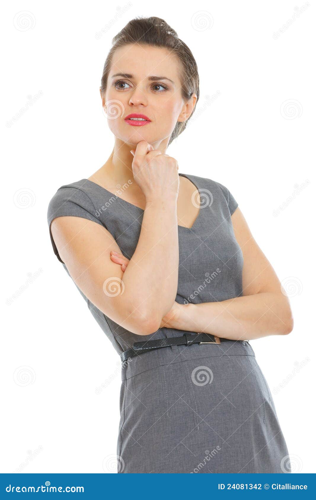 Portrait of Thoughtful Business Woman Stock Photo - Image of mindful ... Portrait of Thoughtful Business Woman Stock Photo - Image of mindful ...