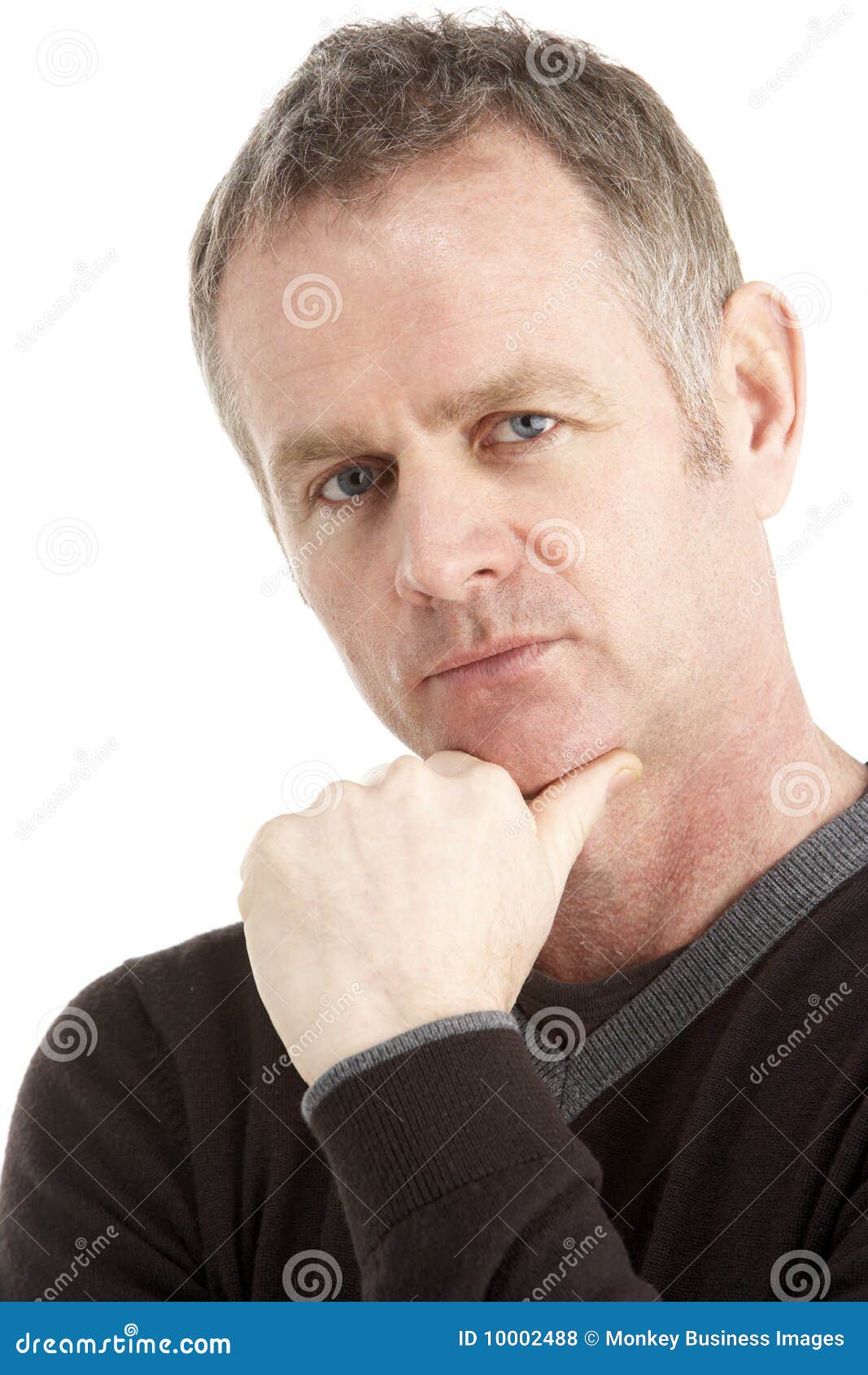 Portrait of Thoughtful Middle Aged Man Stock Photo - Image of shoulders ... Portrait of Thoughtful Middle Aged Man Stock Photo - Image of shoulders ...